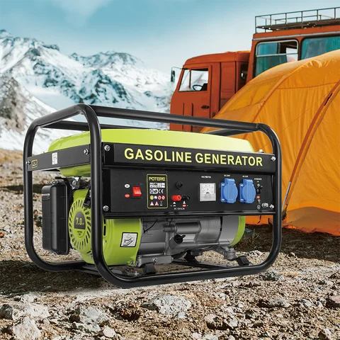 Buy Potere 2kw 3kw 2kva 3000watt Portable Petrol Gasoline Generator ...
