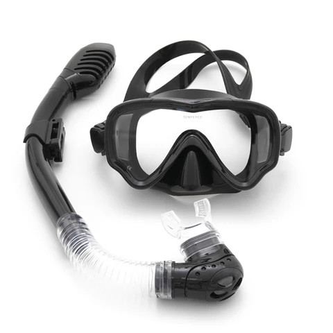 Buy Professional Kids Anti-leak Anti-fog Tempered Glass Lens Scuba ...