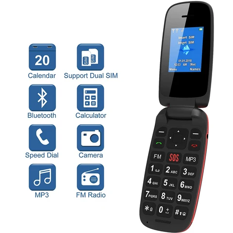Buy Quality Australian Easy-to-use Slim 2g Dual Sim Kids Flip Feature ...