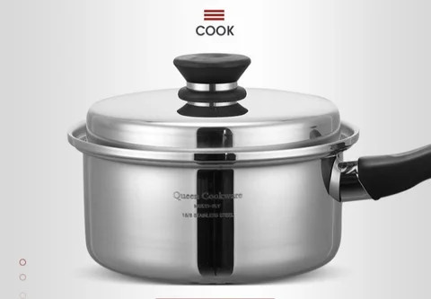 Buy Queen Pot Set Of 21 Stainless Steel Steamer Frying Pan Kitchen Set ...