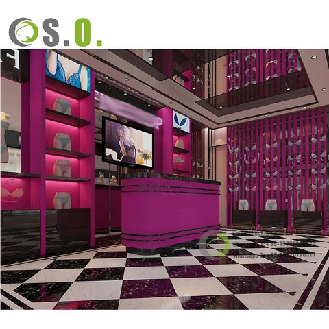 Buy Retail Lingerie Display Showroom Bra Shop Design Modern Underwear ...