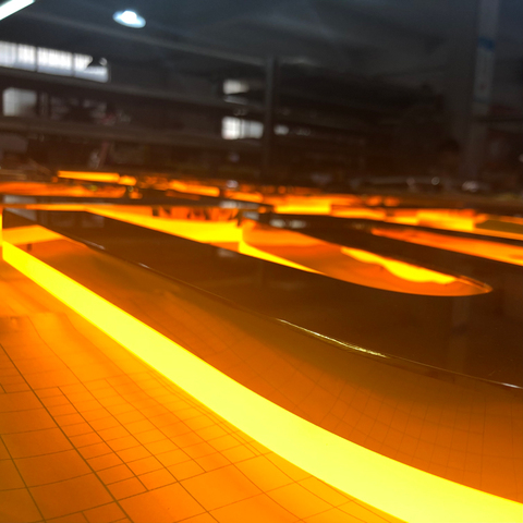 Buy Shining Stainless Steel Channel Letter Sign Backlit Halo Lit Gold ...