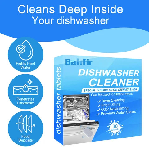 Buy Solid Dishwasher Detergent Block Dish Tabs Cleaning Dishwashing ...