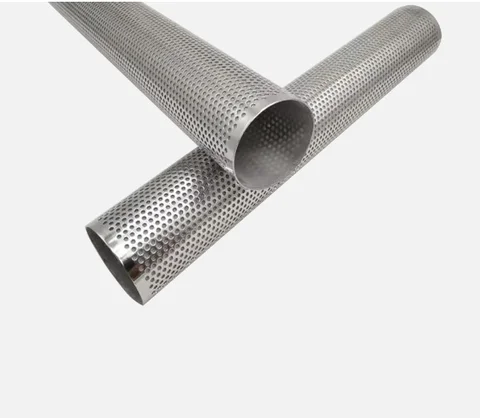 Buy Stainless Steel Perforated Cylinder/perforated Metal Mesh Tube Pipe ...
