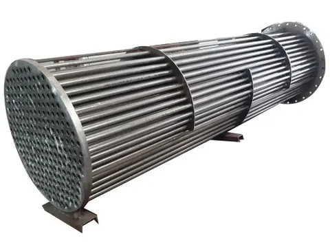 Buy Stainless Steel Steam Condenser Water Cooling Shell And Tube Heat ...