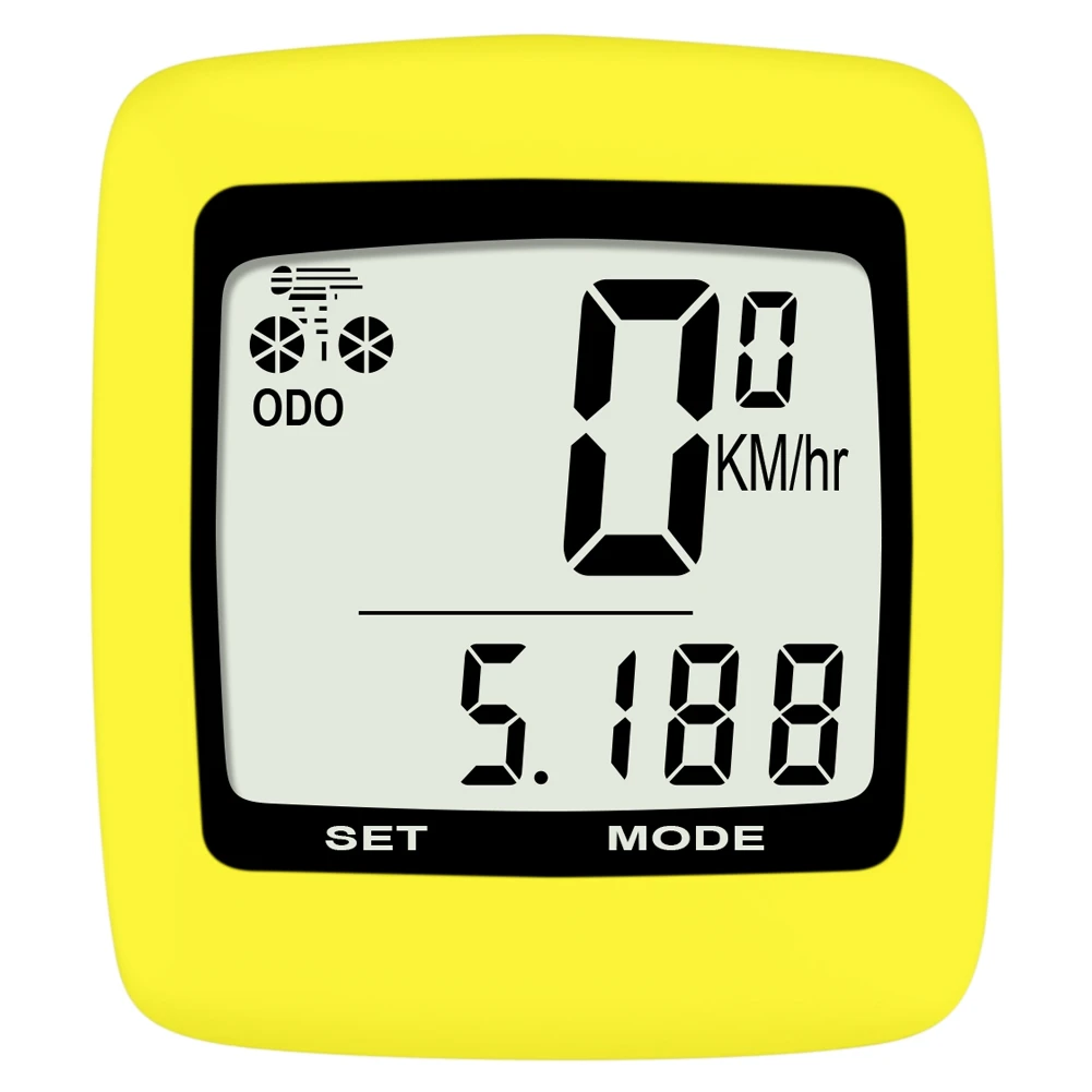 Buy Sunding Rainproof Wireless Bike Speedometer Bicycle Computer Cycle ...