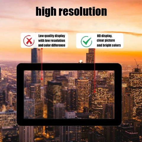 Buy Sunshine Readable Typ1000 High Brightness 7.0 Inch Tft Lcd Display ...