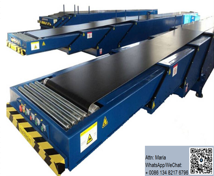 Buy Telescopic Extendable Conveyor Belt / Flexible Truck Loader And ...