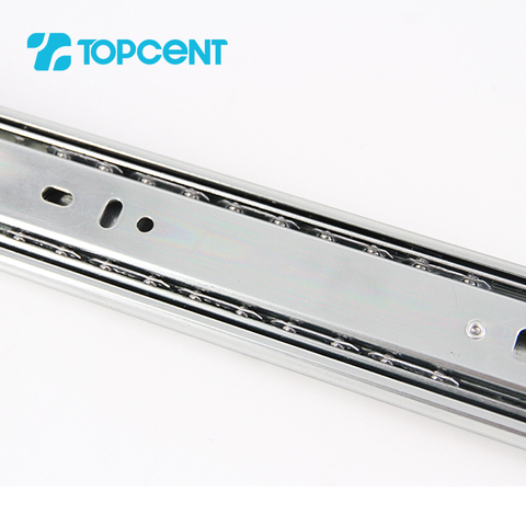 Buy Topcent Ball Bearing Heavy Duty Telescopic Drawer Slide from ...