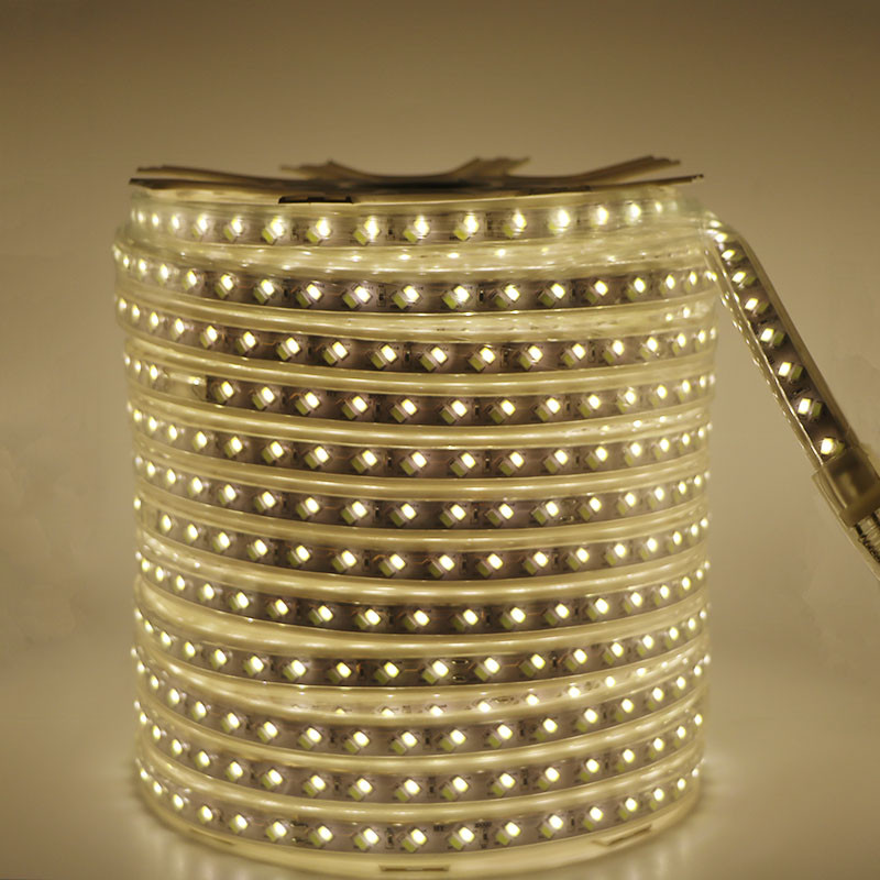 Buy White & Warm White 120leds/m 220v 5730 Color Dual White Dimmable ...