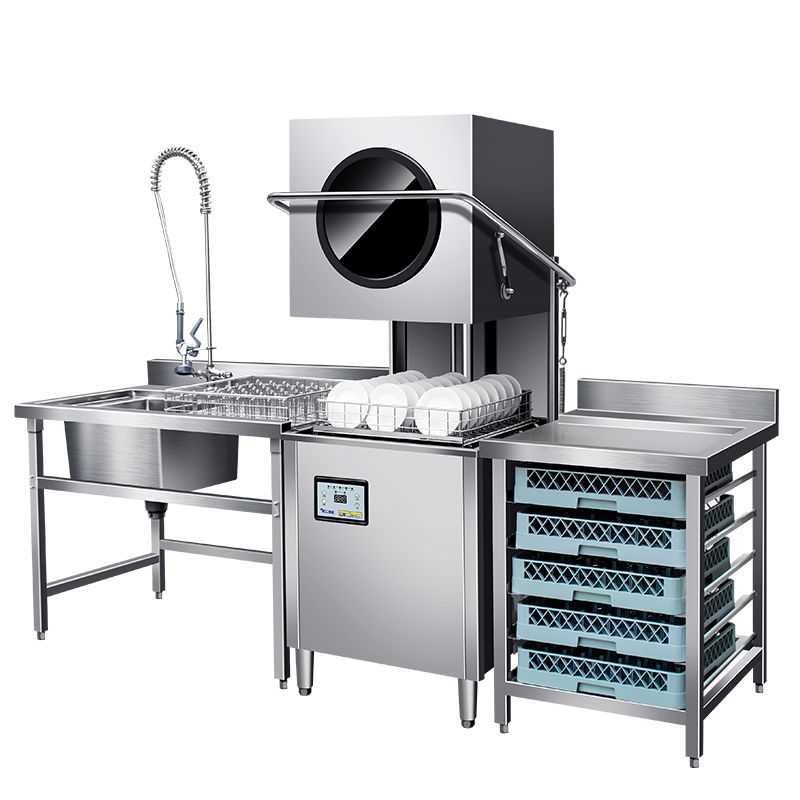 Buy Double Phase Hood Type Dishwasher Cm-1001c-220 Commercial ...
