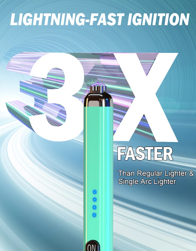 Buy Dual Arc Electric Lighter With Rechargeable Tiffany Blue from ...