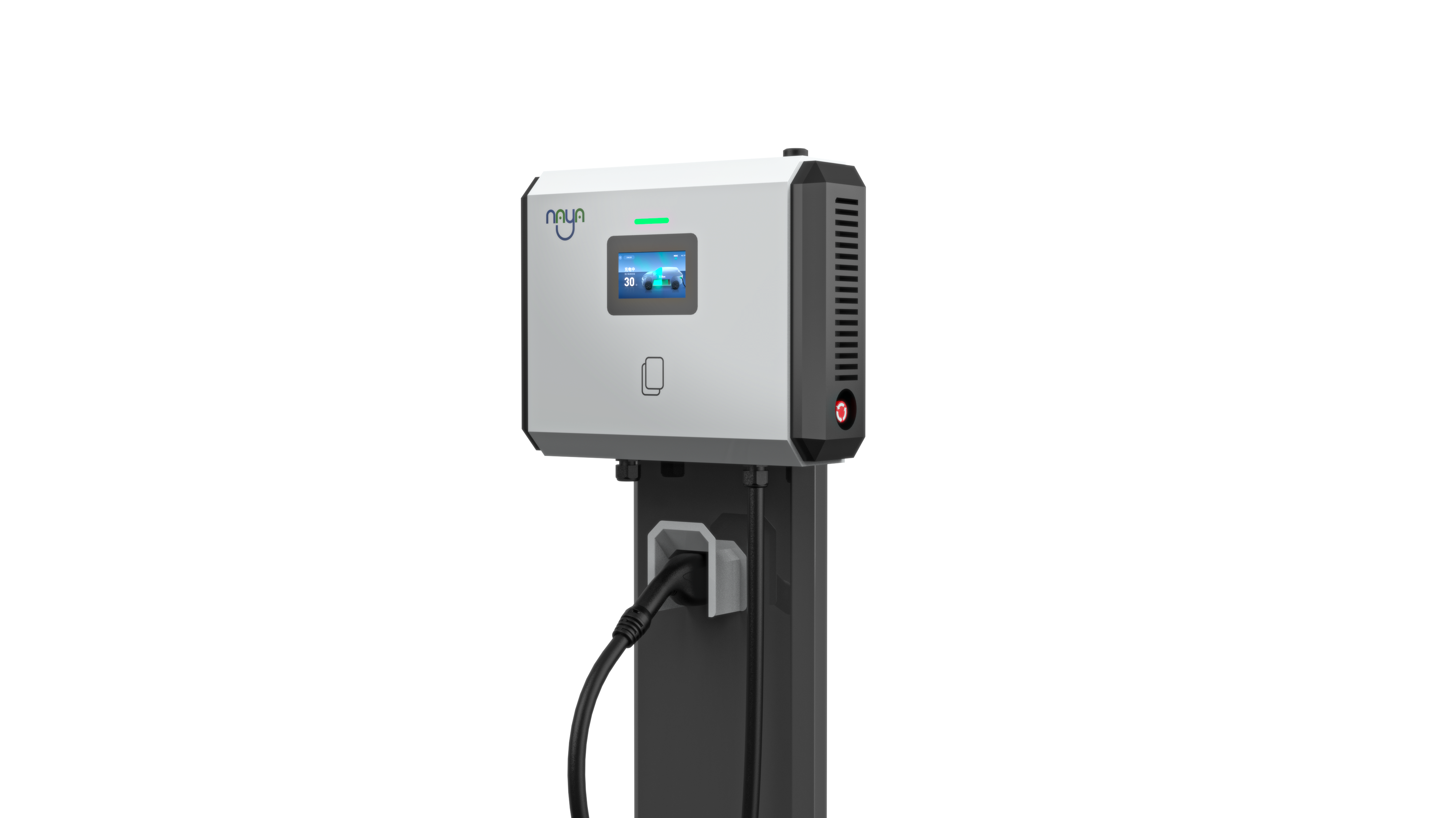 Buy Wallbox 30kw Single Gun Ccs 2 Ev Charger from NAYA (HUIZHOU ...