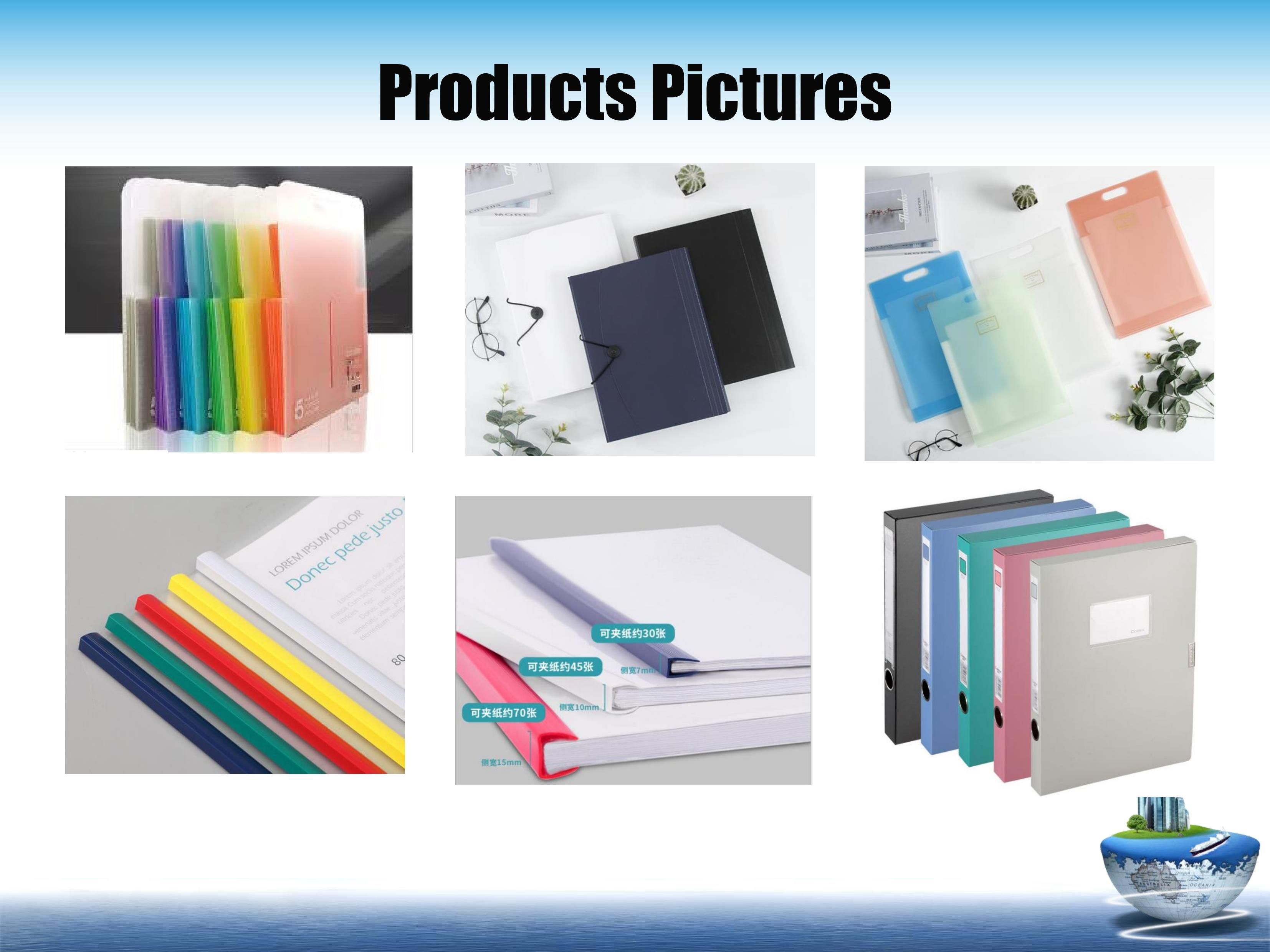 Buy Eco-friendly A4 Size Binder Paper Organizer Index Divider Page Pp ...