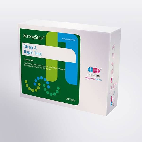 Buy Strep A Rapid Test(20test/box) from Nanjing Liming Bio-products Co ...