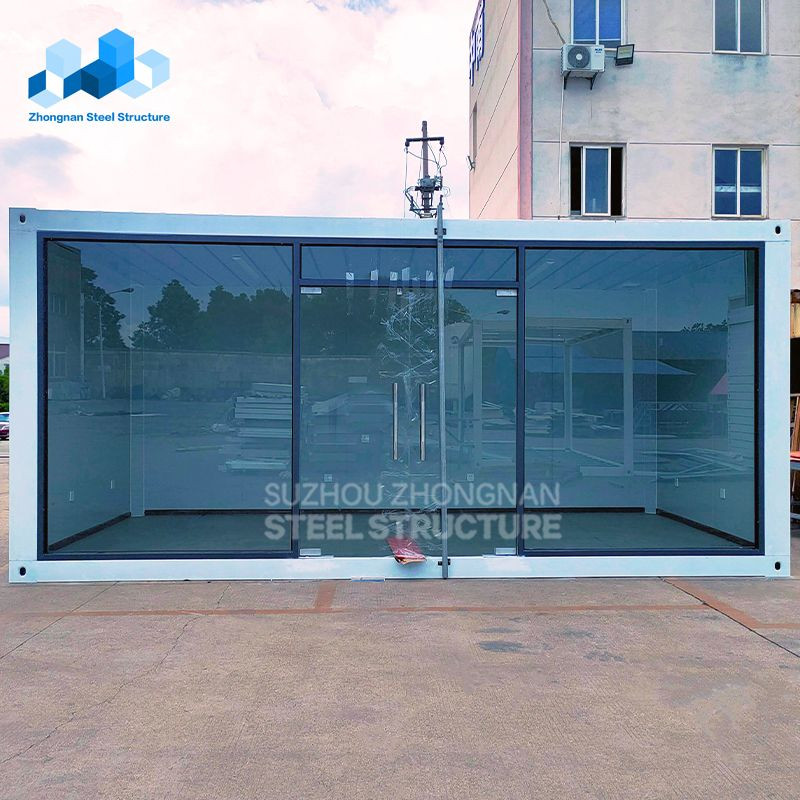 Buy Prefab Modular Container Retail Store Building Prefabricated ...