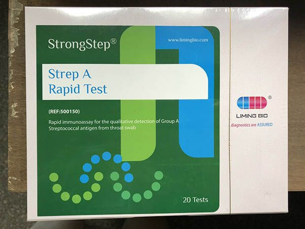 Buy Strep A Rapid Test(20test/box) from Nanjing Liming Bio-products Co ...
