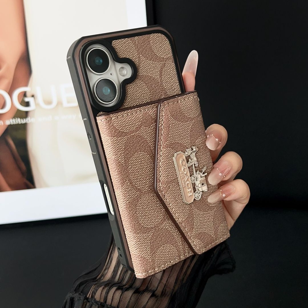 Buy Coach Flip - Top Card - Carrying High - Quality Genuine Leather ...