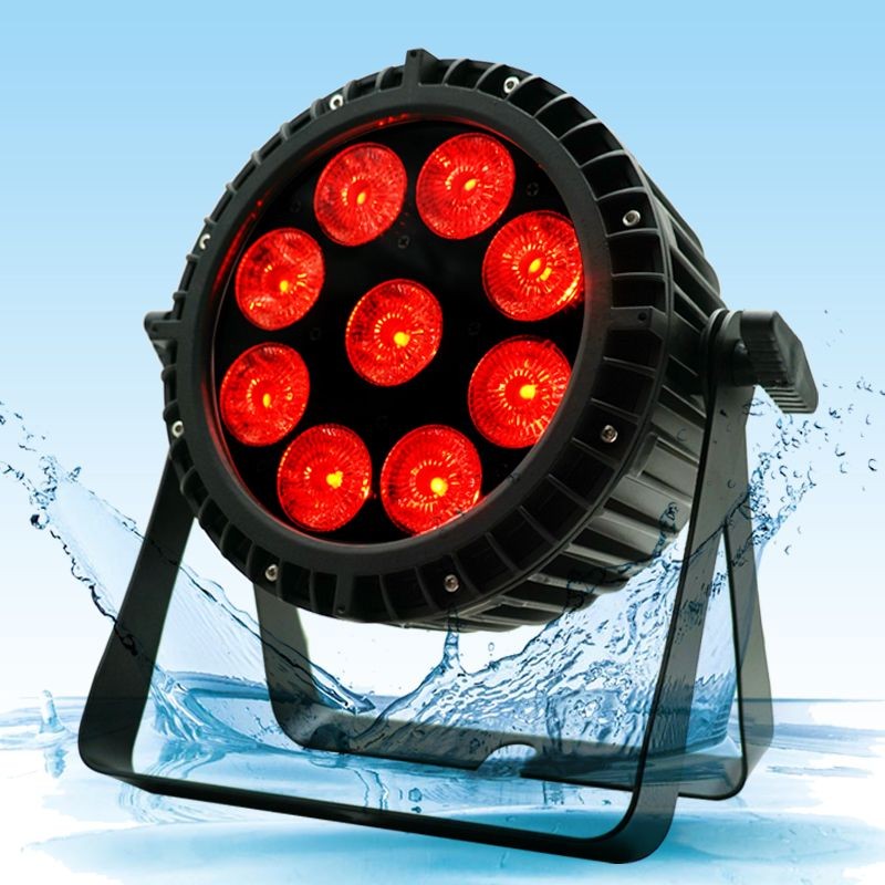 Buy 9x12w 6in1 Rgbwauv Outdoor Wireless Battery Uplights Ip65 Led Par ...