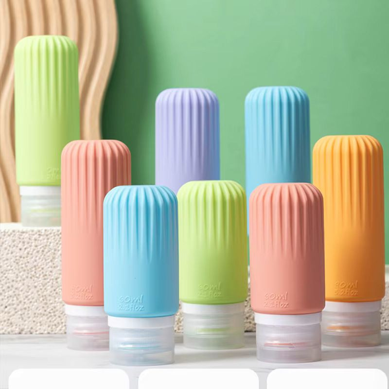 Buy 60ml 90ml Silicone Squeeze Bottle, Silicone Travel Bottle from ...