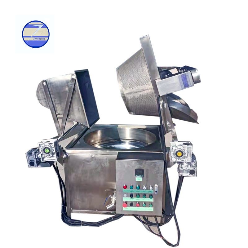 Buy Automatic Potato Chips Deep Fryer Cassava Frying Machine Hot ...