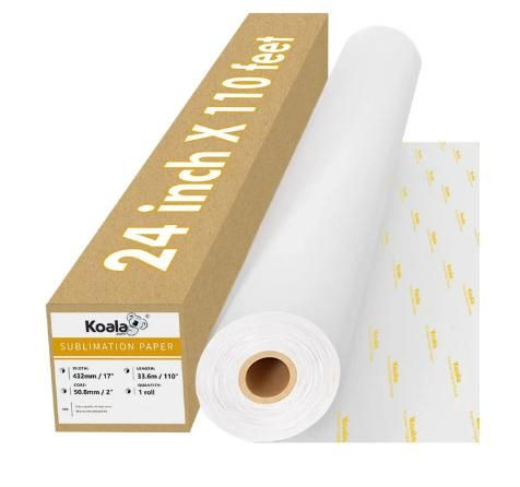 Buy Koala 105gsm Sublimation Paper Roll 24"x110' from Koala paper ...