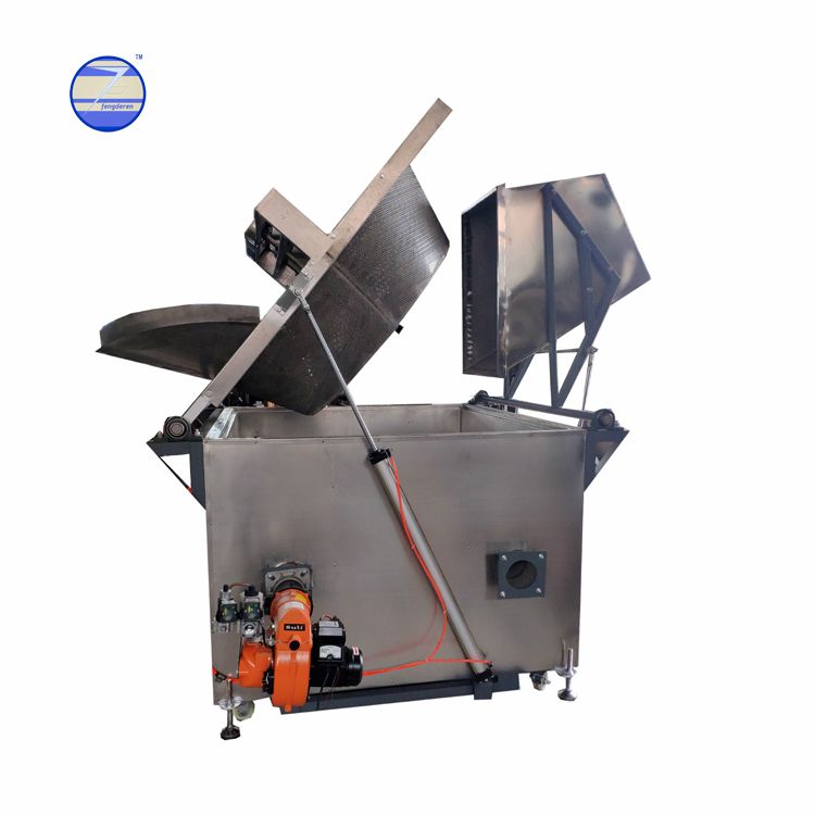 Buy Automatic Potato Chips Deep Fryer Cassava Frying Machine Hot ...