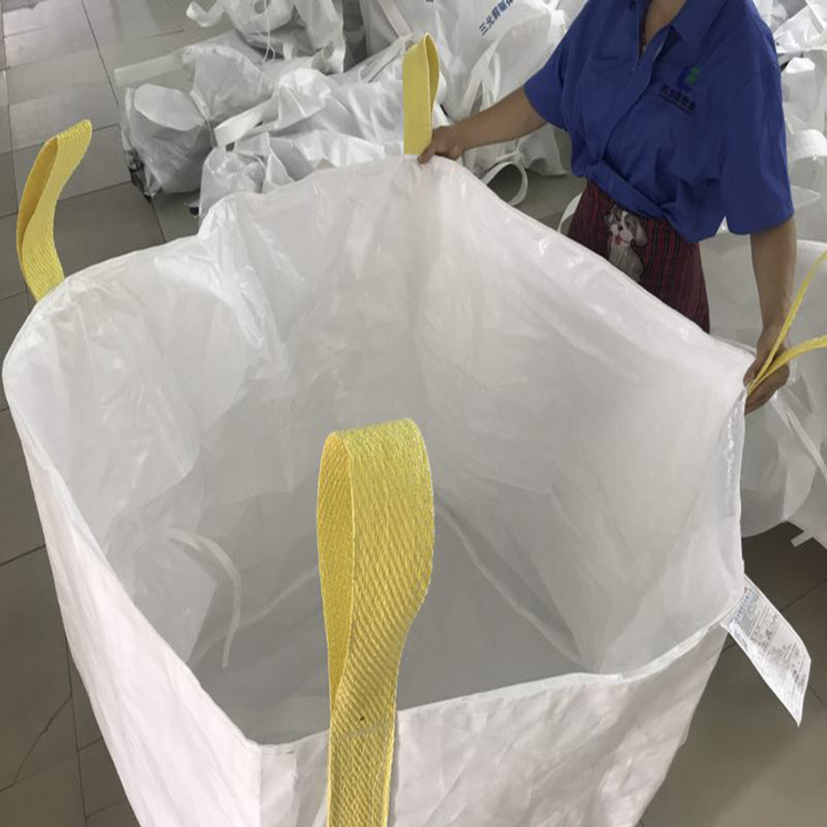 Buy 1000kg Jumbo Bag 1200kg Big Bag Customized Garden Skip Dumpster ...