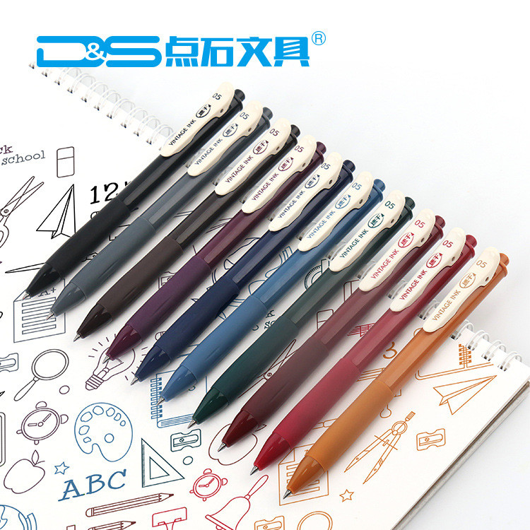 Buy 4 Designs Cartoon Signature Pen Plastic Neutral Ink Pen Wholesale ...