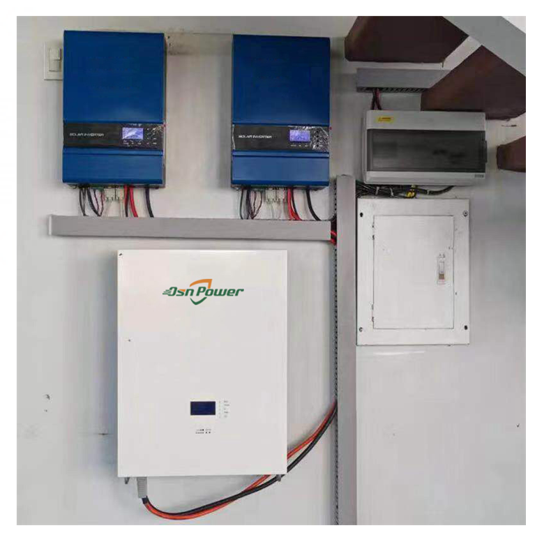 Buy 5kwh Wall Mounted 51.2v 100ah Power Wall 48v 100ah Lifepo4 ...