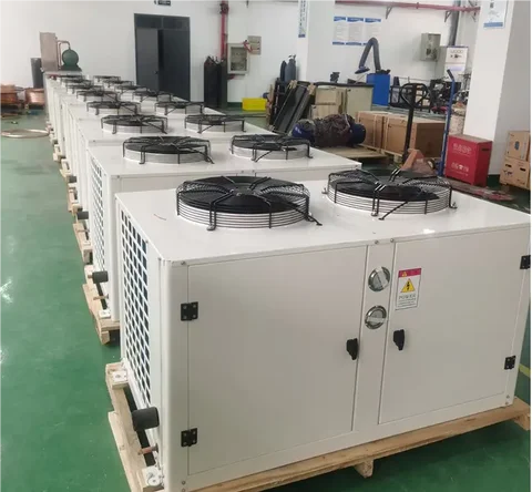 Buy Air Cooled Low Temp Compressor Condensing Unit Walk In Freezer Cold ...