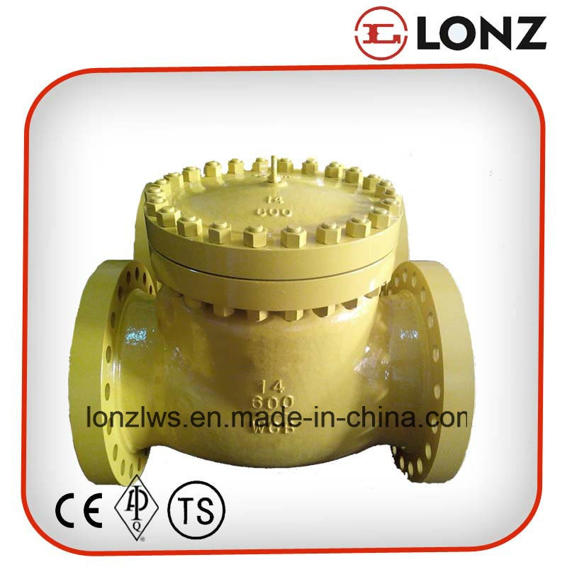 Buy Api Wcb Bolted Cover 600lb Swing Flange Check Valve from Zhejiang ...