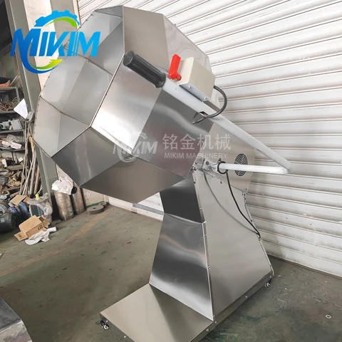Buy Automatic Octagonal Drum Seasoning Machine Nut Flavoring Potato ...