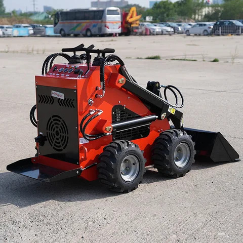 Buy China High Quality Compact Garden Mini Skid Steer Loader With ...