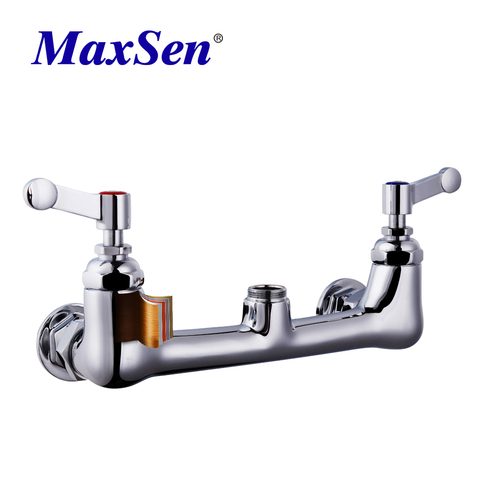 Buy Chinese Commercial Kitchen Pre-rinse Faucet Tap Spray Head Wall ...