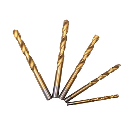 Buy Coating Straight Shank Fully Ground Twist Drill Bit Hss Titanium ...