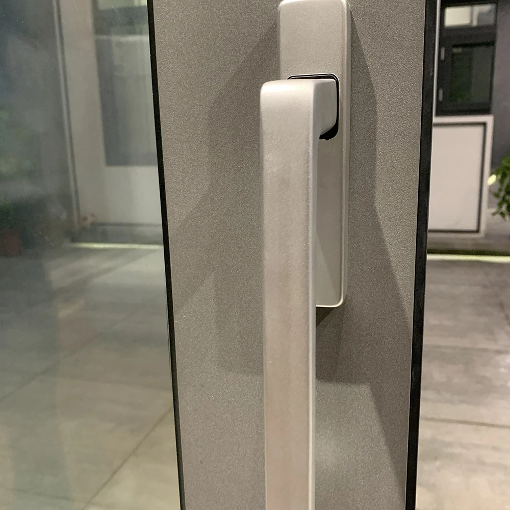 Buy Commercial Modern Shop Storefront Casement Glass Doors Aluminum ...