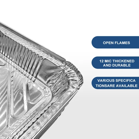 Buy Containerized Different Sizes Of Rectangular Aluminium Foil Food ...
