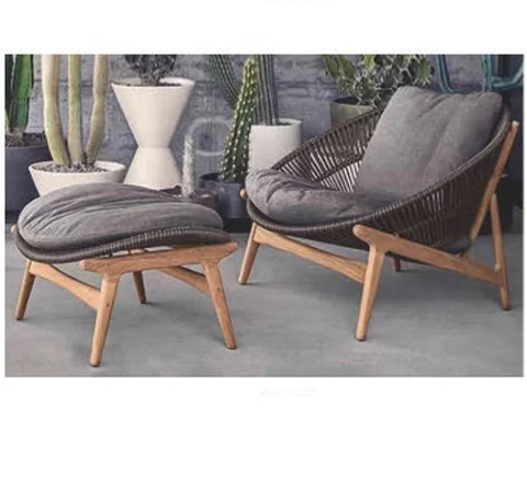 Buy Contemporary Metal Leisure Chair For Garden Balcony Park Villa ...