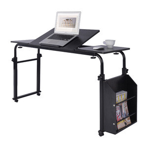 Buy Cross-bed Desktop Computer Desk Tilt Mobile Nursing Home Laptop ...