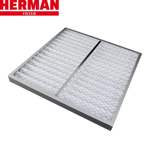 Buy Custom Industrial Hepa Air Filter Panel Primary Folding Air Filter ...