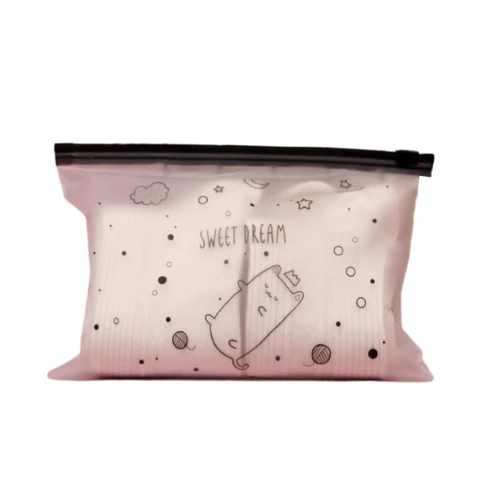 Buy Custom Matte/frosted Transparent Biodegradable Plastic Bra ...