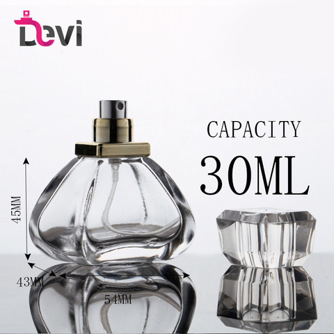 Buy Devi Glass Perfume Bottles 30ml Luxury Design Lady Mens Parfum ...