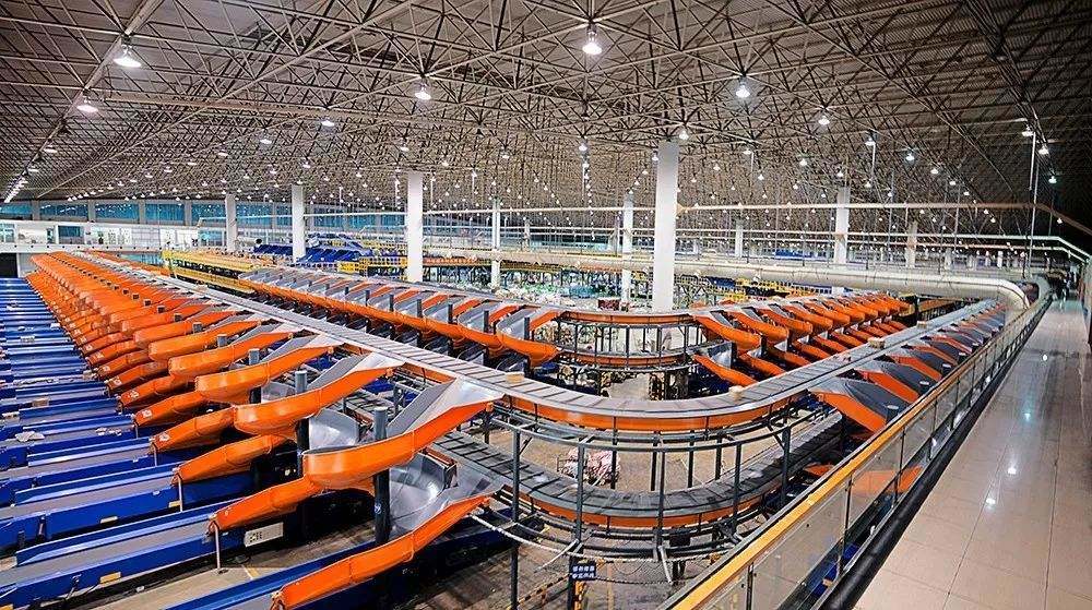 Buy Double Ring Sorting Machine Logistics Transport High Speed Belt ...