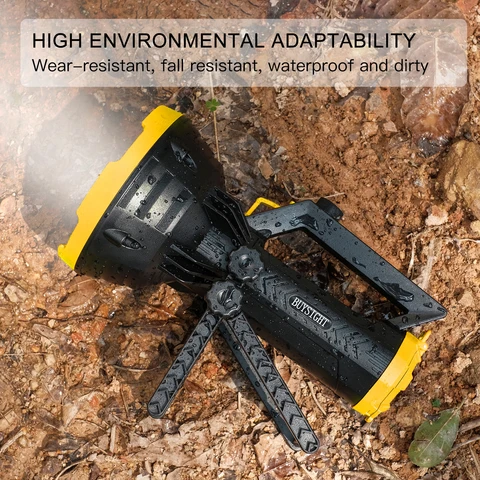 Buy Dual Light Source Spotlight Floodlight Handheld Flashlight With Usb ...