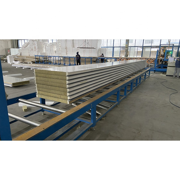 Buy European Standard Double Panels Swing Style Metal Surface Rock Wool ...