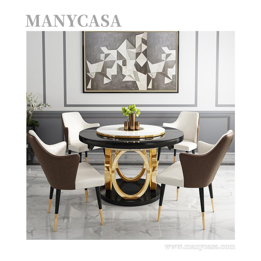 Buy Extendable Rotating Table Restaurant Stainless Steel Base Round ...