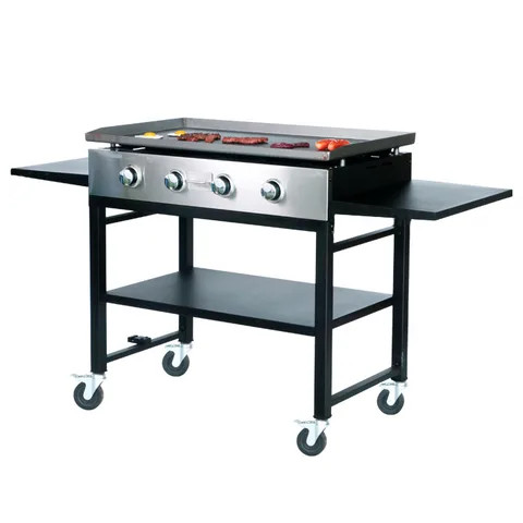 Buy Factory Custom Best Flat Top Grill Portable Propane Patio Trolly ...