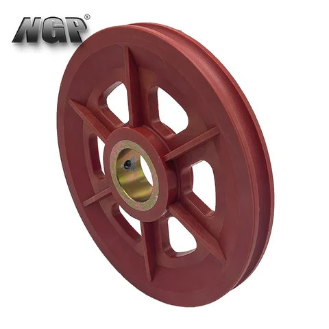 Buy Factory Custom Single Groove Resin Pulley Resin Belt Machine Belt ...