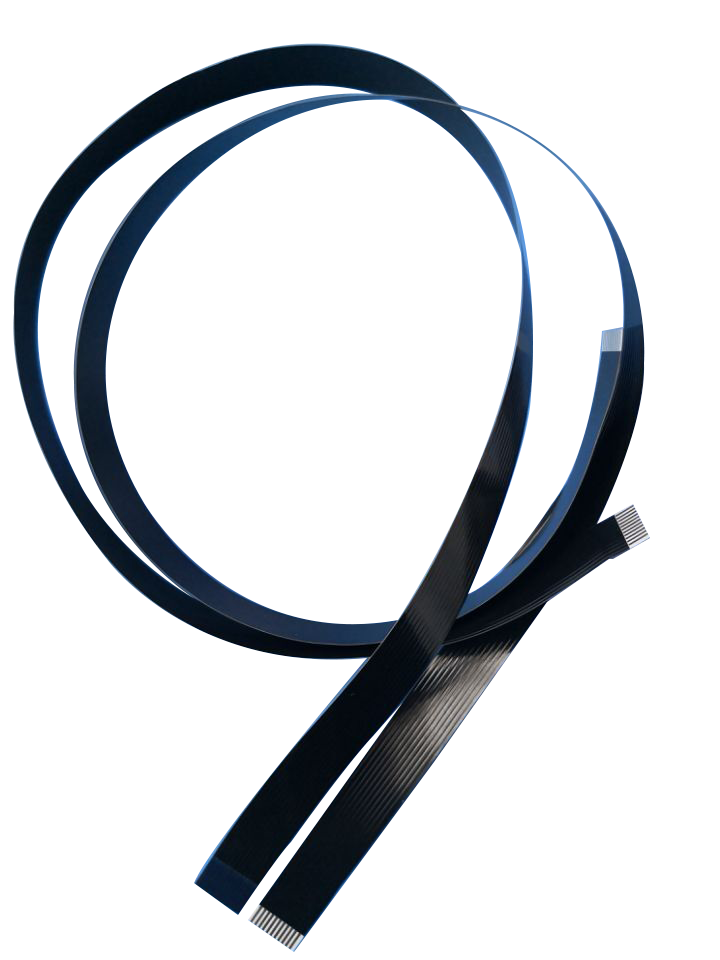 Buy Folded Ffc Cable 30pin 0.5mm 1.0mm Pitch 20624 Awm 80c Ffc Flat ...